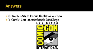 Comic Quiz DRISHTI'17 Prelims | PPTX