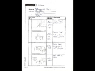 Preliminary storyboards | PPTX