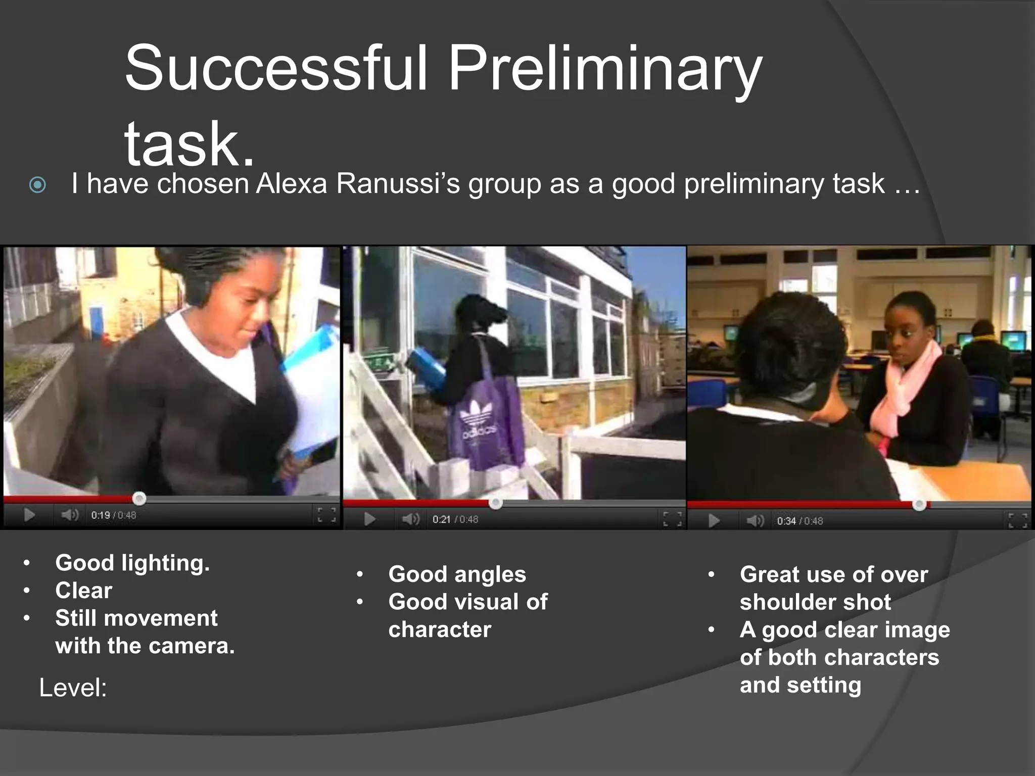 Preliminary task | PPTX