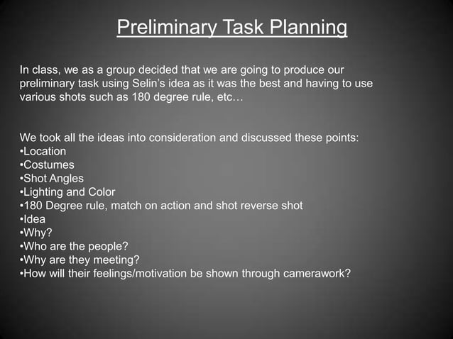 Preliminary task - Hibba Sayeed | PPT