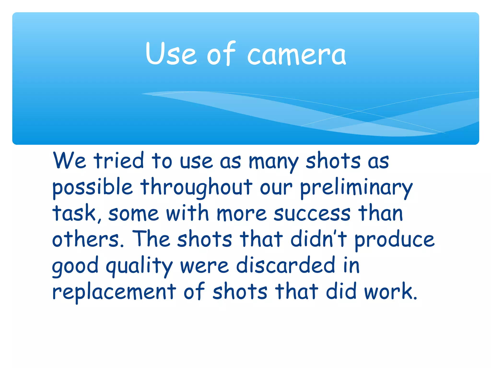 Preliminary task evaluation | PPT