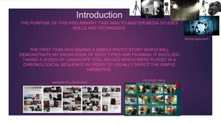 AS Media Studies Video Preliminary Task Evaluation | PPTX