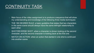 AS Media Studies Video Preliminary Task | PPTX