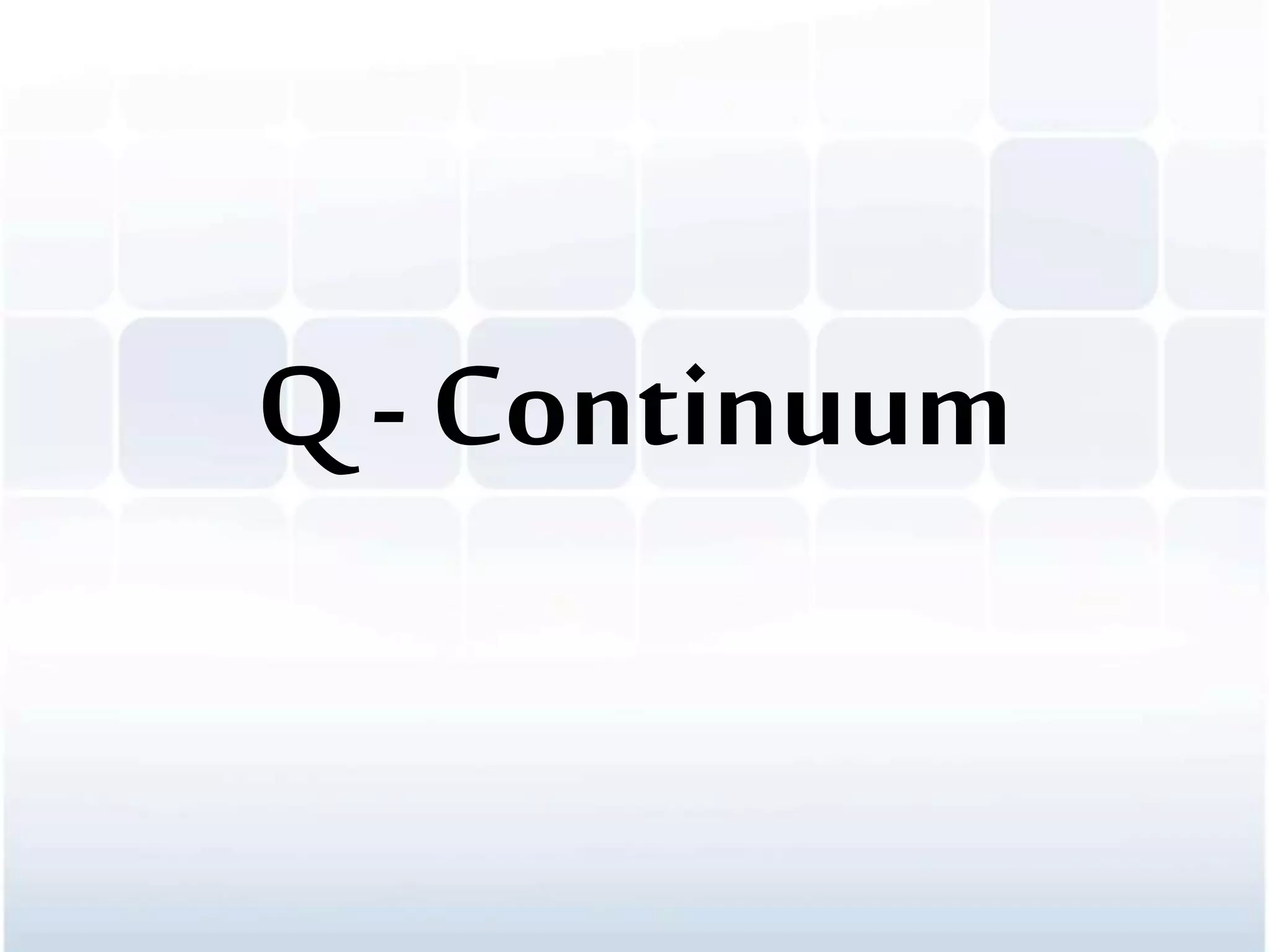 Q-Continuum Prelims Answers | PPTX