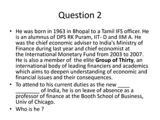 Pantheon 13 - General Quiz - Prelims | PPTX | Hinduism | Religion ...