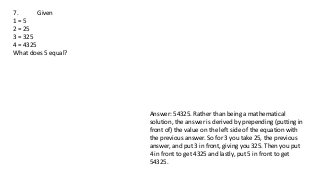 Prelims questions and answers | PPT