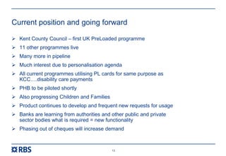 Kent Country Council- PreLoaded Cards | PPT