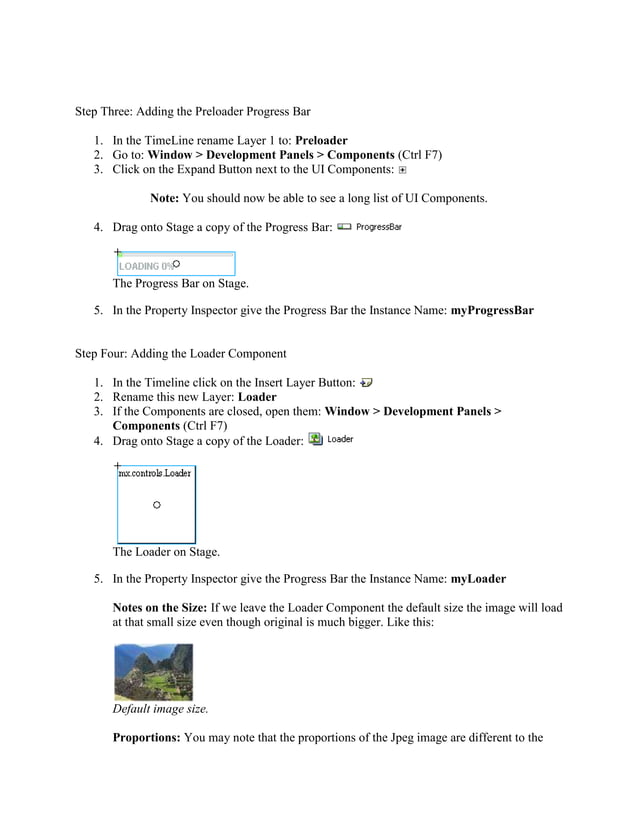 Flash, actionscript 2 : preloader for loader component.docx