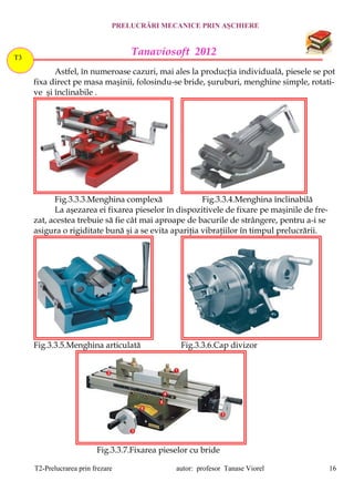 Prelucrarea-prin-frezare | PDF