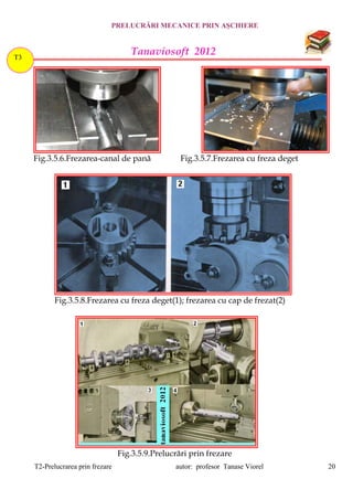 Prelucrarea-prin-frezare | PDF