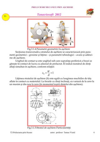 Prelucrarea-prin-frezare | PDF