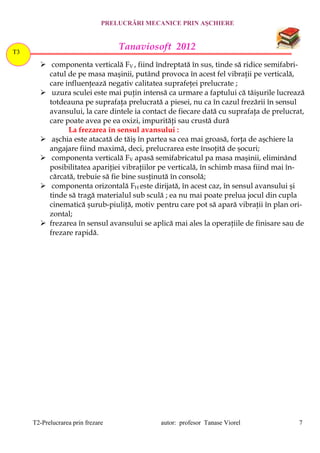 Prelucrarea-prin-frezare | PDF