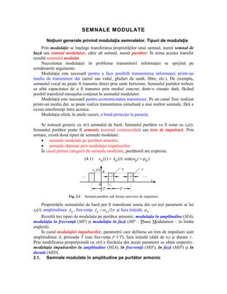 Prelucrarea semnalelor | PDF
