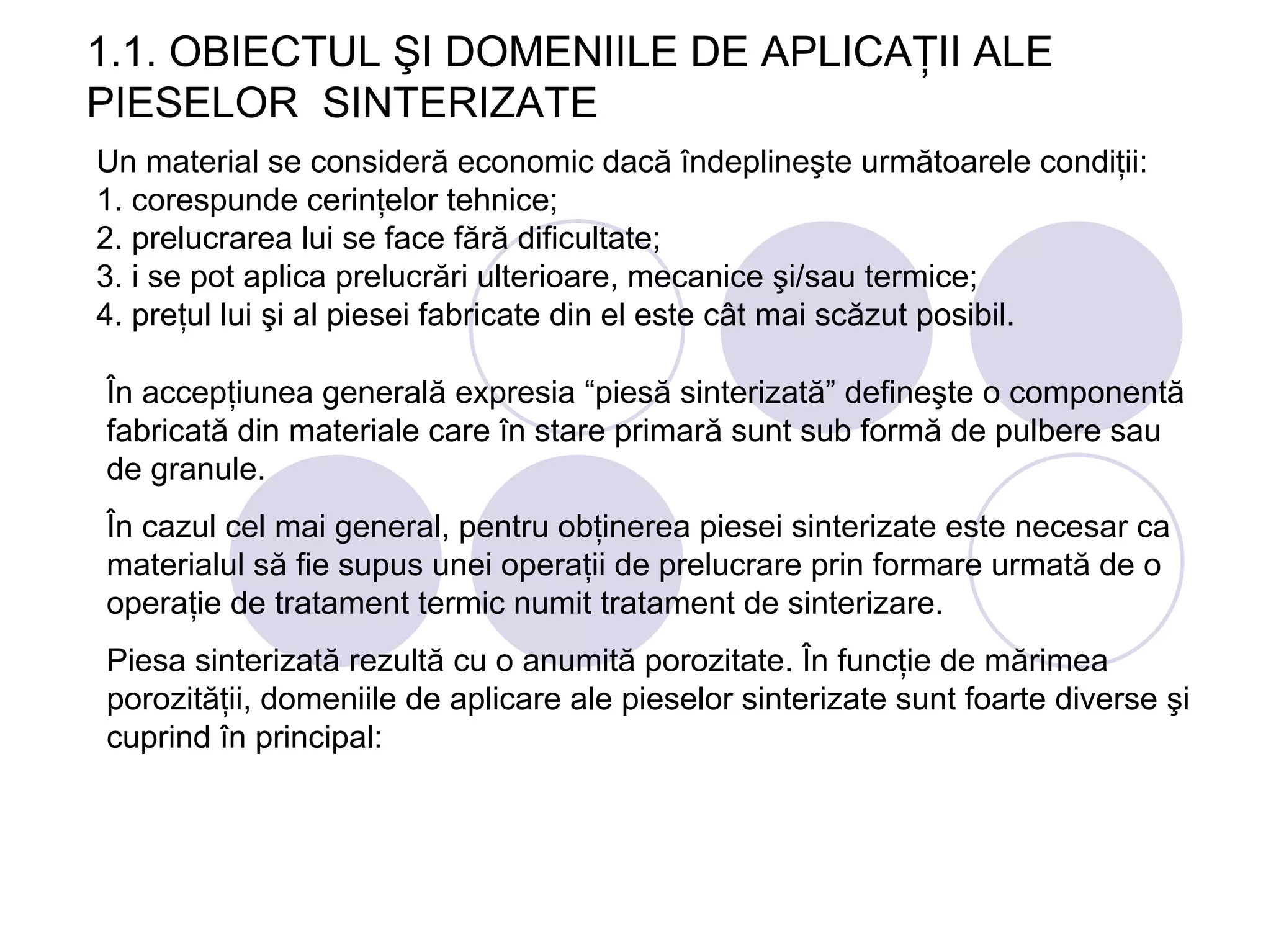 Prelucrari prin sinterzare 01 | PDF