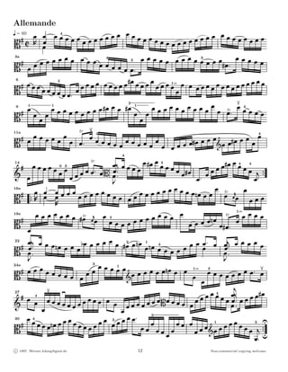 Prelude - J. S. Bach - for Cello, Viola and Violin | PDF | Classical ...