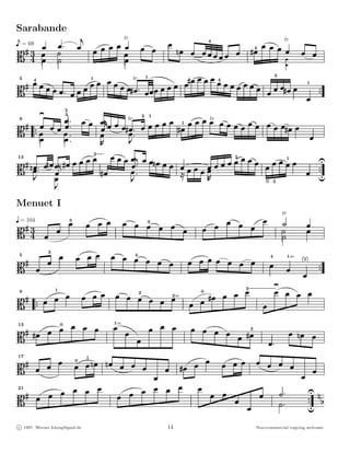 Prelude - J. S. Bach - for Cello, Viola and Violin | PDF | Classical ...