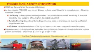 RINA - SHELL Prelude FLNG Innovations - Mike Efthymiou - UWA | PDF
