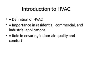 Prelude_of_HVAC systems and conepts.pptx