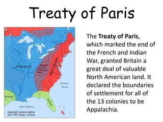 Prelude to the Revolutionary War | PPTX