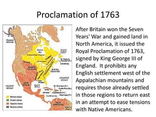 Prelude to the Revolutionary War | PPTX