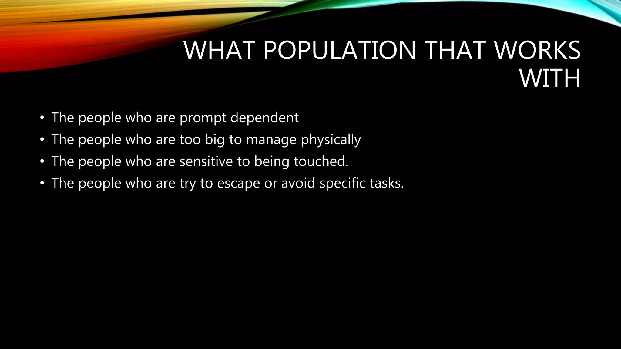 Know Your Behavior: Behavioral Momentum | PPTX