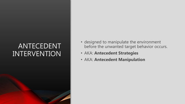 Know Your Behavior: Behavioral Momentum | PPT | Free Download