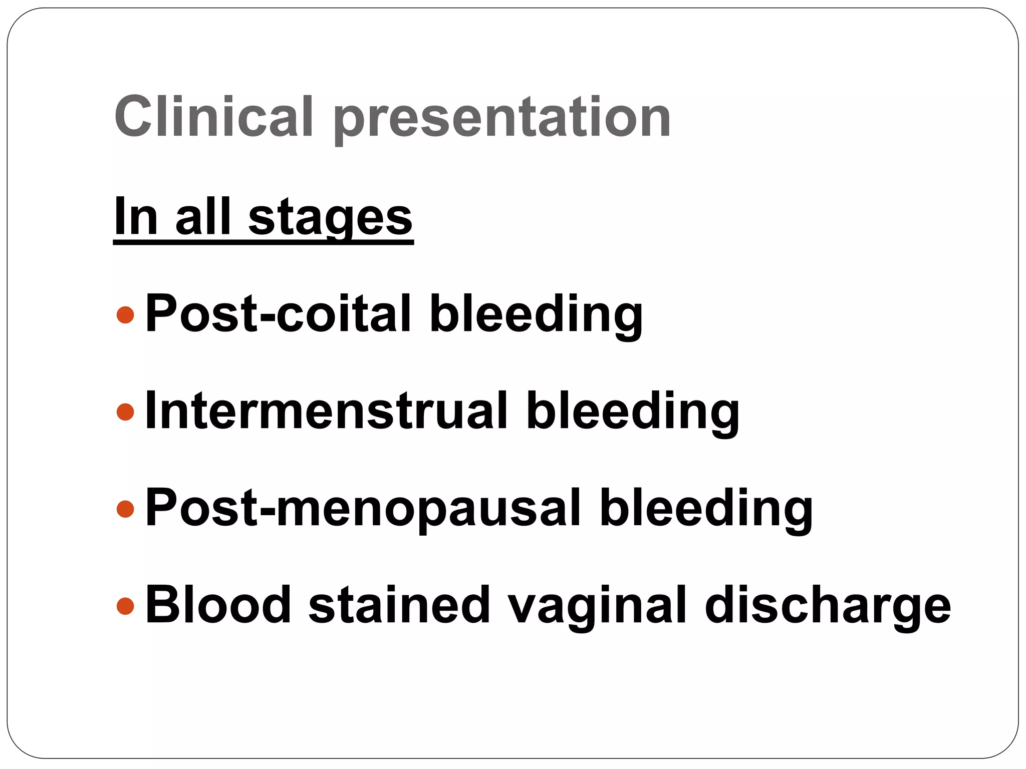 Premalignant and malignant conditions of the cervix | PPTX