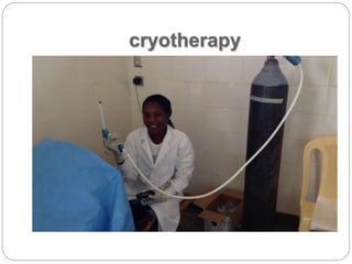 Premalignant and malignant conditions of the cervix | PPTX