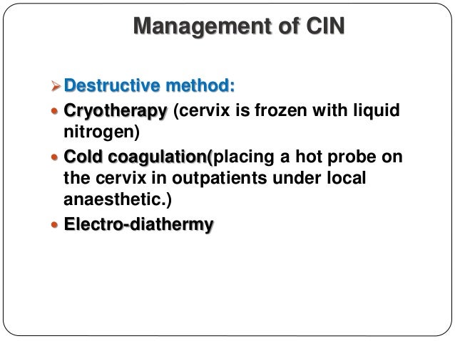 Premalignant And Malignant Conditions Of The Cervix