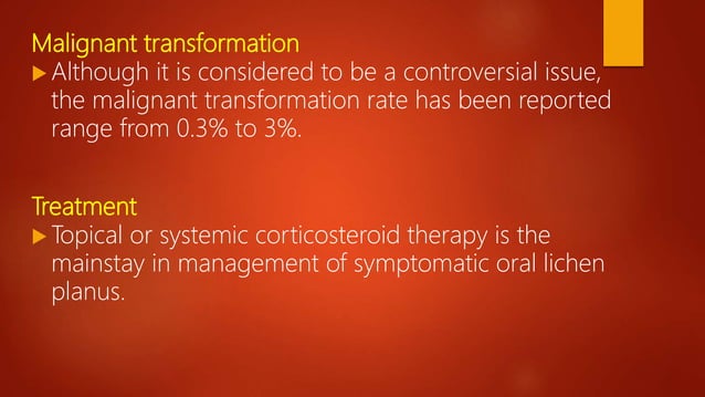 Premalignant condition | PPTX | Dental Health | Diseases and Conditions