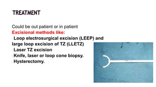 Premalignant diseases of the cervix | PPTX