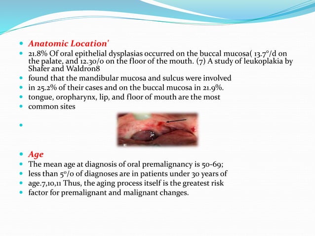 Premalignant lesion | PPTX