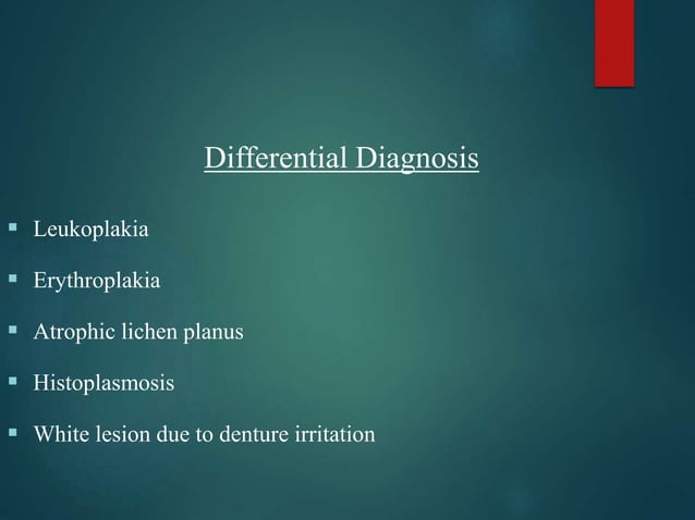 Premalignant lesions and conditions | PPTX