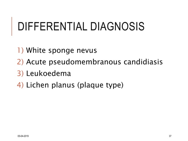Premalignant lesions and conditions | PPTX