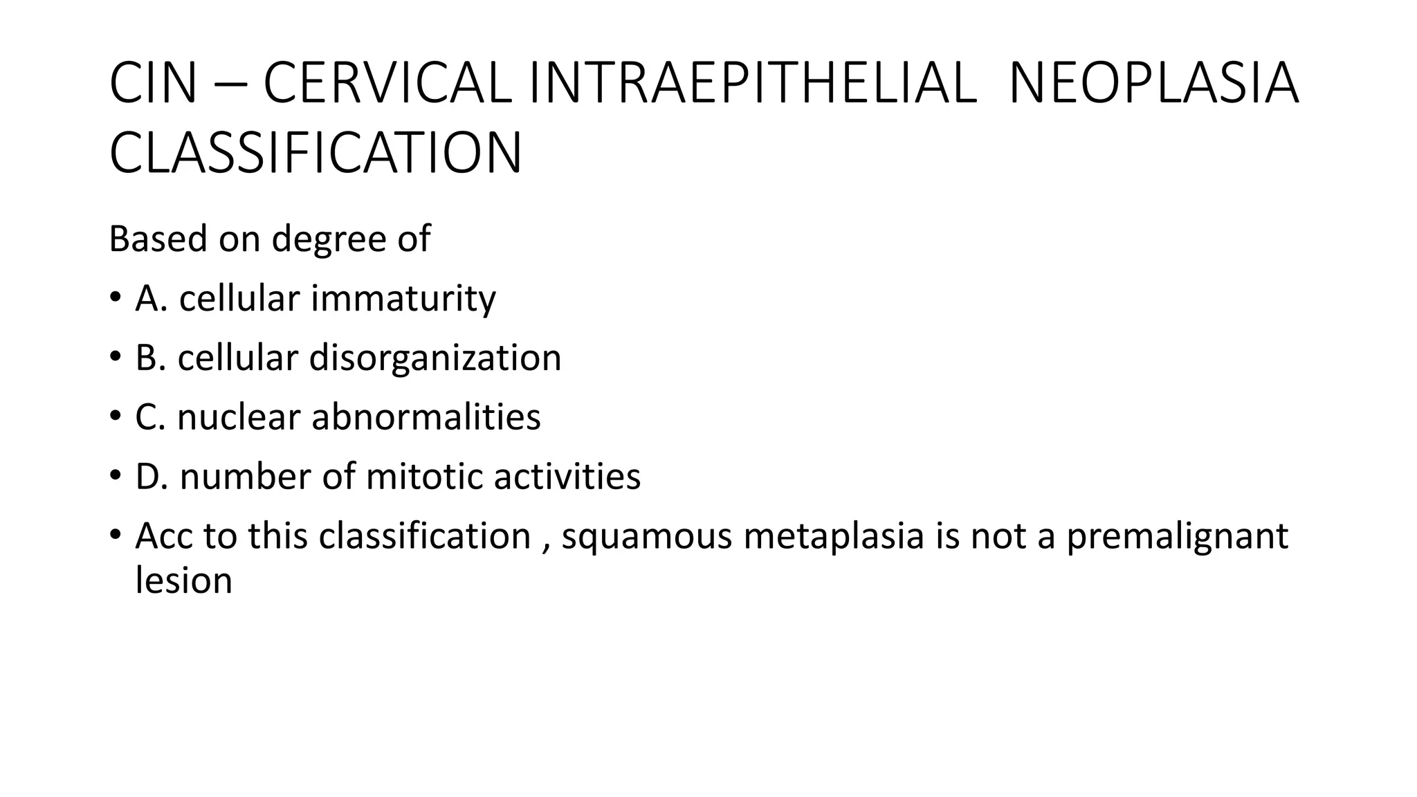 PREMALIGNANT LESIONS OF CERVIX.pptx