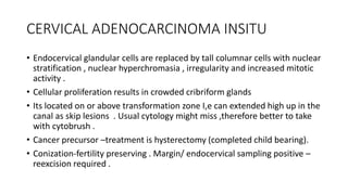PREMALIGNANT LESIONS OF CERVIX.pptx
