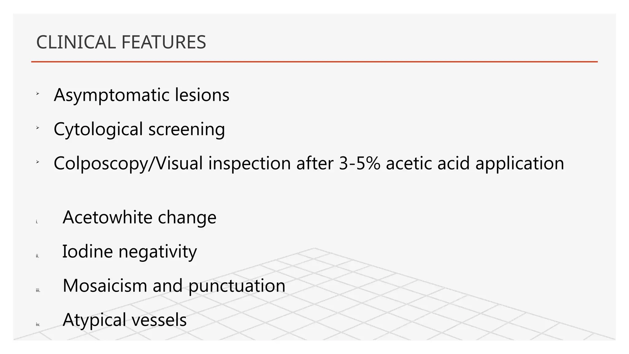 PREMALIGNANT LESIONS OF THE UTERINE CERVIX PPT.pptx