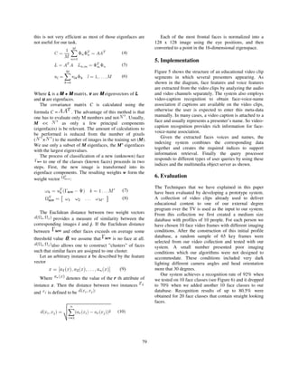 Profile based Video segmentation system to support E-learning | PDF