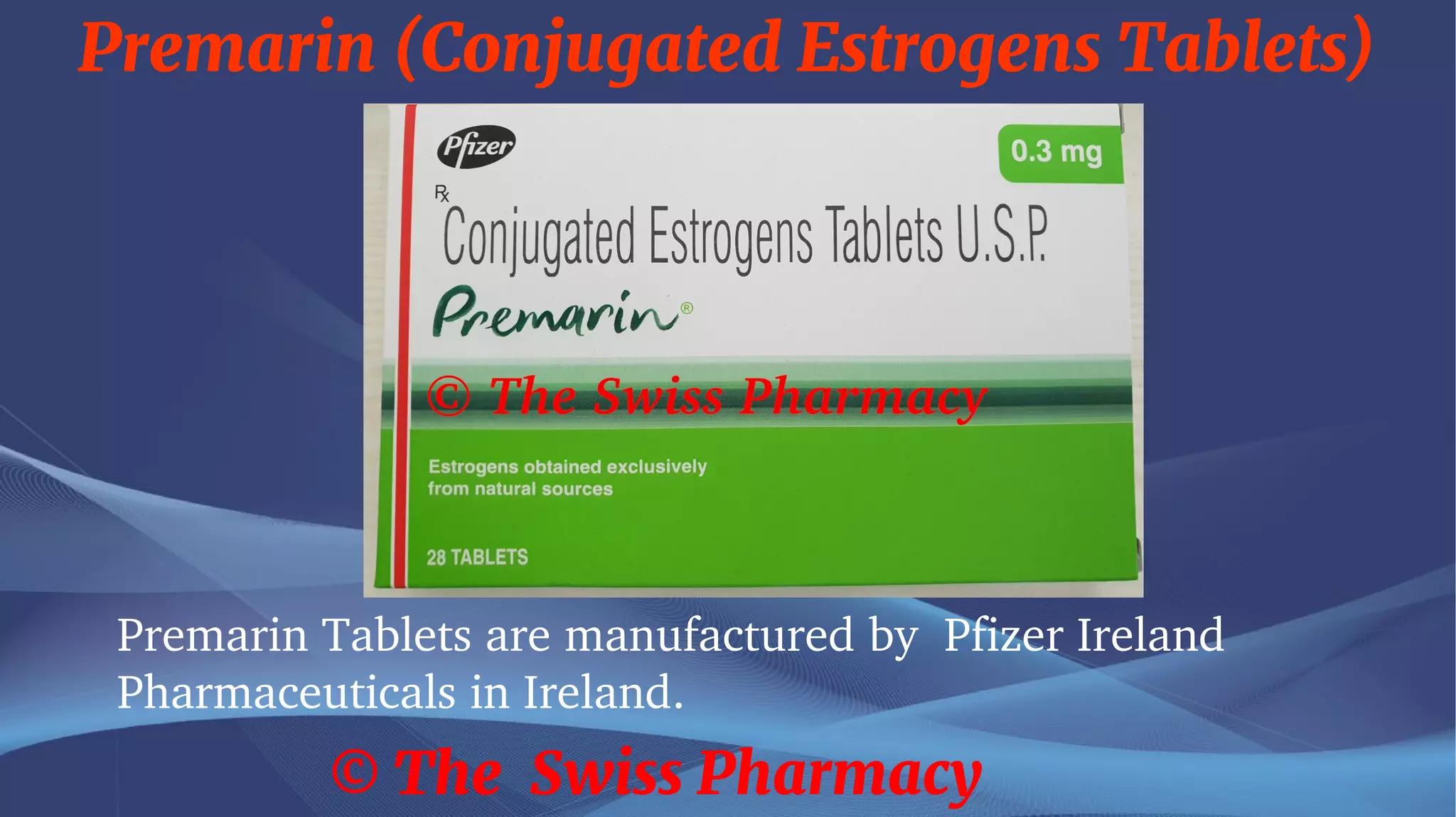 Premarin (Conjugated Estrogens Tablets) | PPT