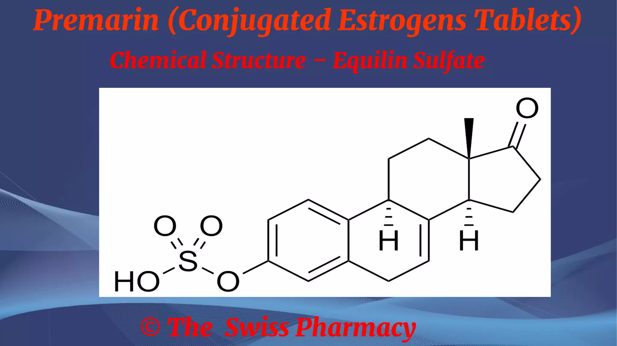 Premarin (Conjugated Estrogens Tablets) | PPT