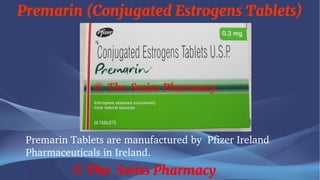 Premarin (Conjugated Estrogens Tablets) | PPT