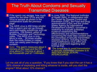 Premarital Sex Can Kill You! | PPT