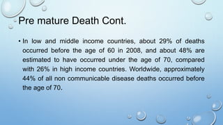 Premature death | PPTX
