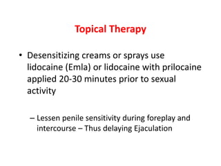 Premature Ejaculation Treatment in Delhi | Clinical Management of ...