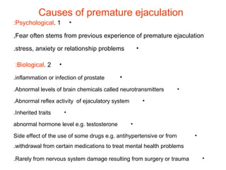 Premature ejaculation | PPT