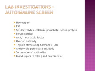 Premature ovarian failure | PPT