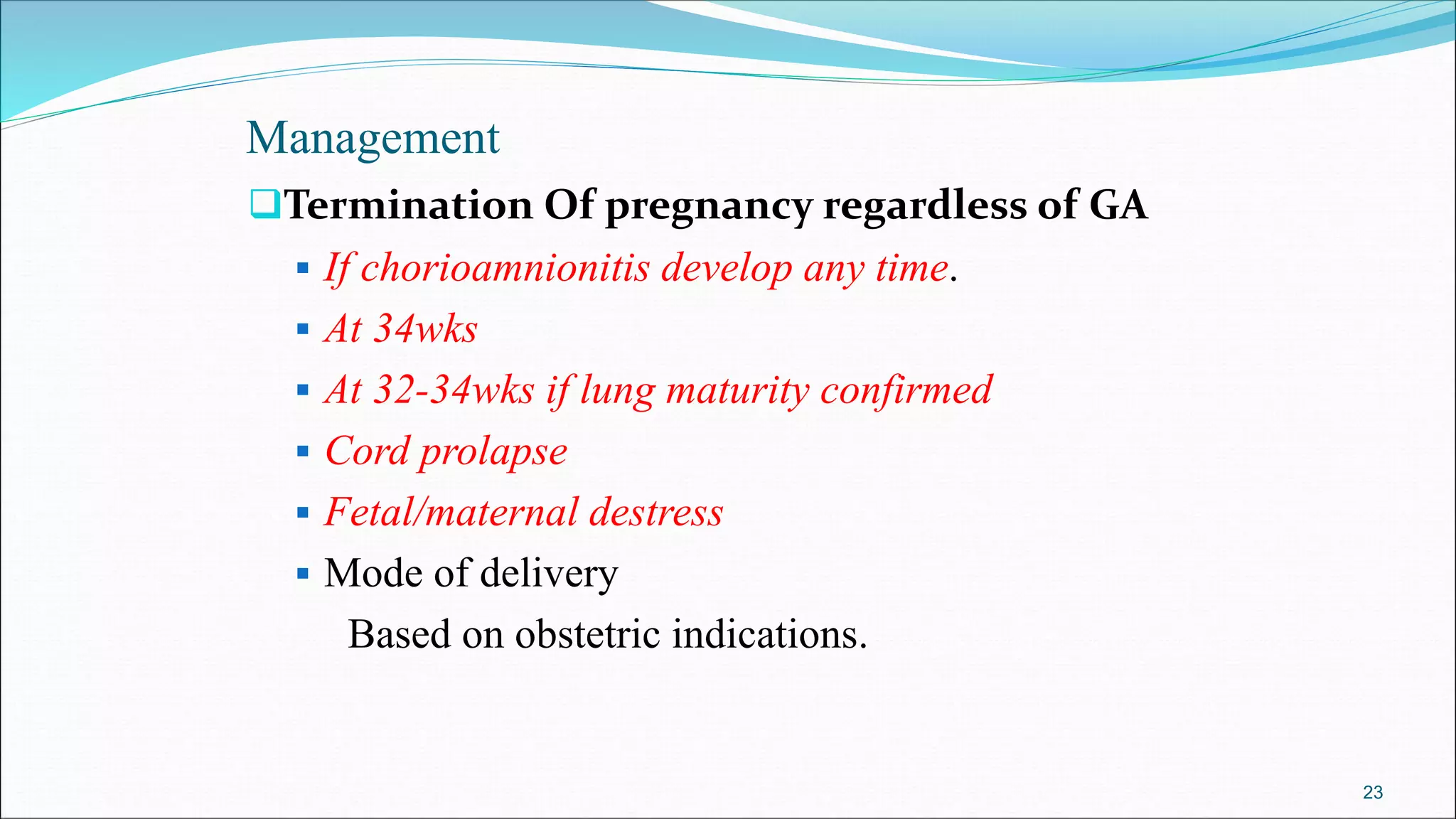 Premature rupture of membrane (PROM).pptx