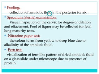 PREMATURE RUPTURE OF MEMBRANE(PROM) new.pptx