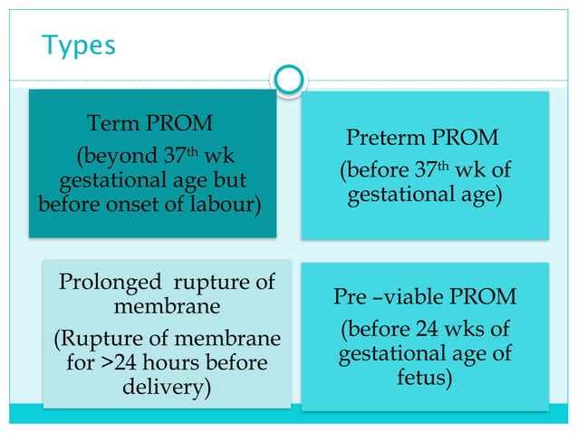 PREMATURE RUPTURE OF MEMBRANE(PROM) new.pptx