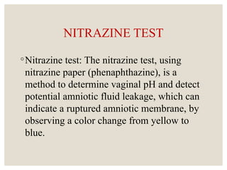 PREMATURE RUPTURE OF MEMBRANES.pptx FOR NURSING STUDENTS CREATED BY ...